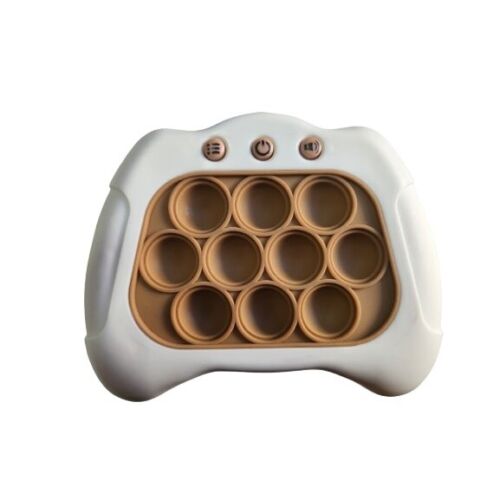 Electronic Pop It Game Controller Sensory Toy - White
