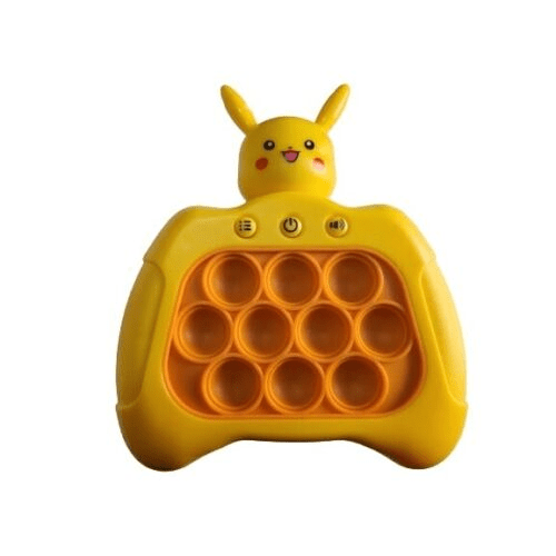 Electronic Pop It Game Controller Sensory Toy Pikachu