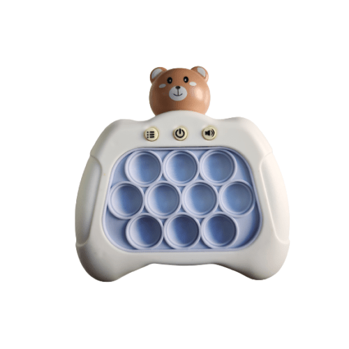 Electronic Pop It Game Controller Sensory Toy BLUE BEAR